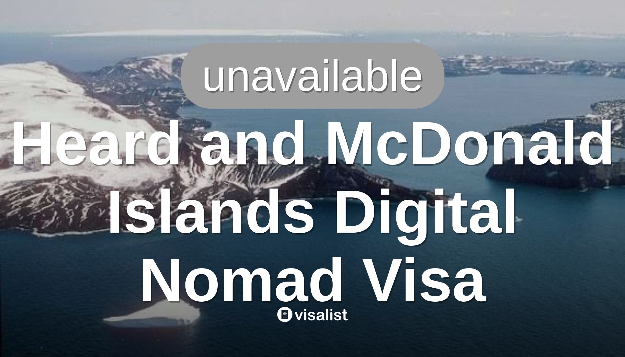 Heard Island and McDonald Islands Digital Nomad Visa for Congo citizens ...