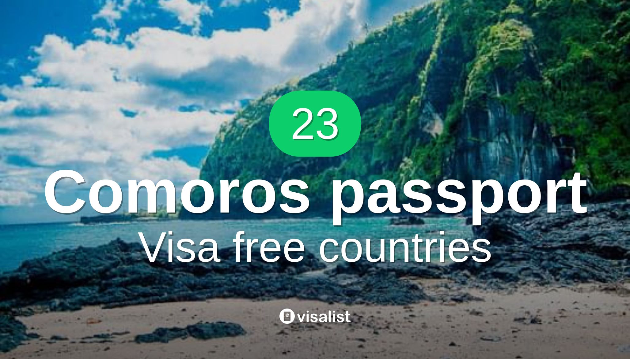 21 免簽證 您可以訪問的國家 葛摩 護照 2025