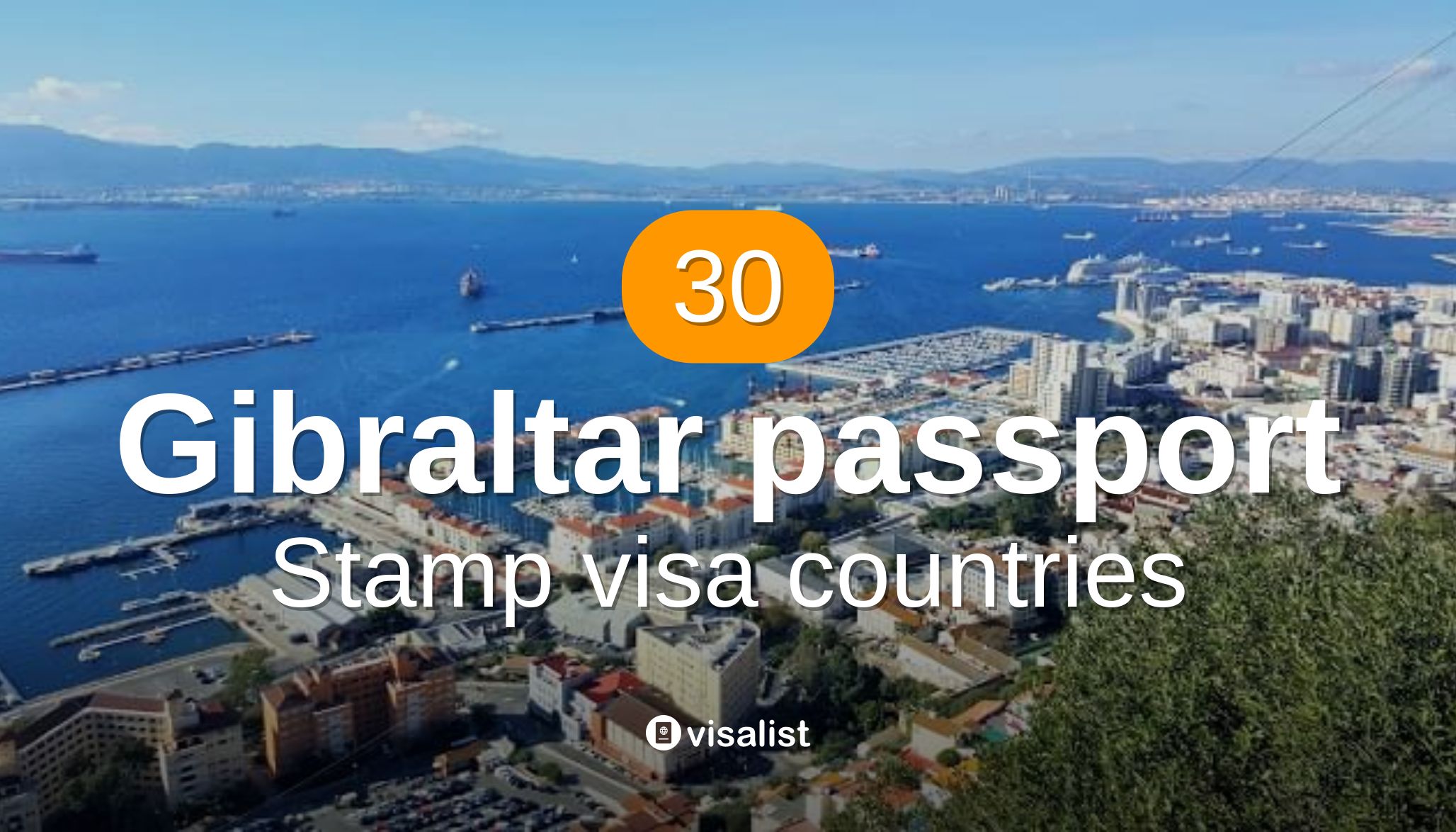 27 sticker visa countries you can visit with Gibraltar passport 2025 ...