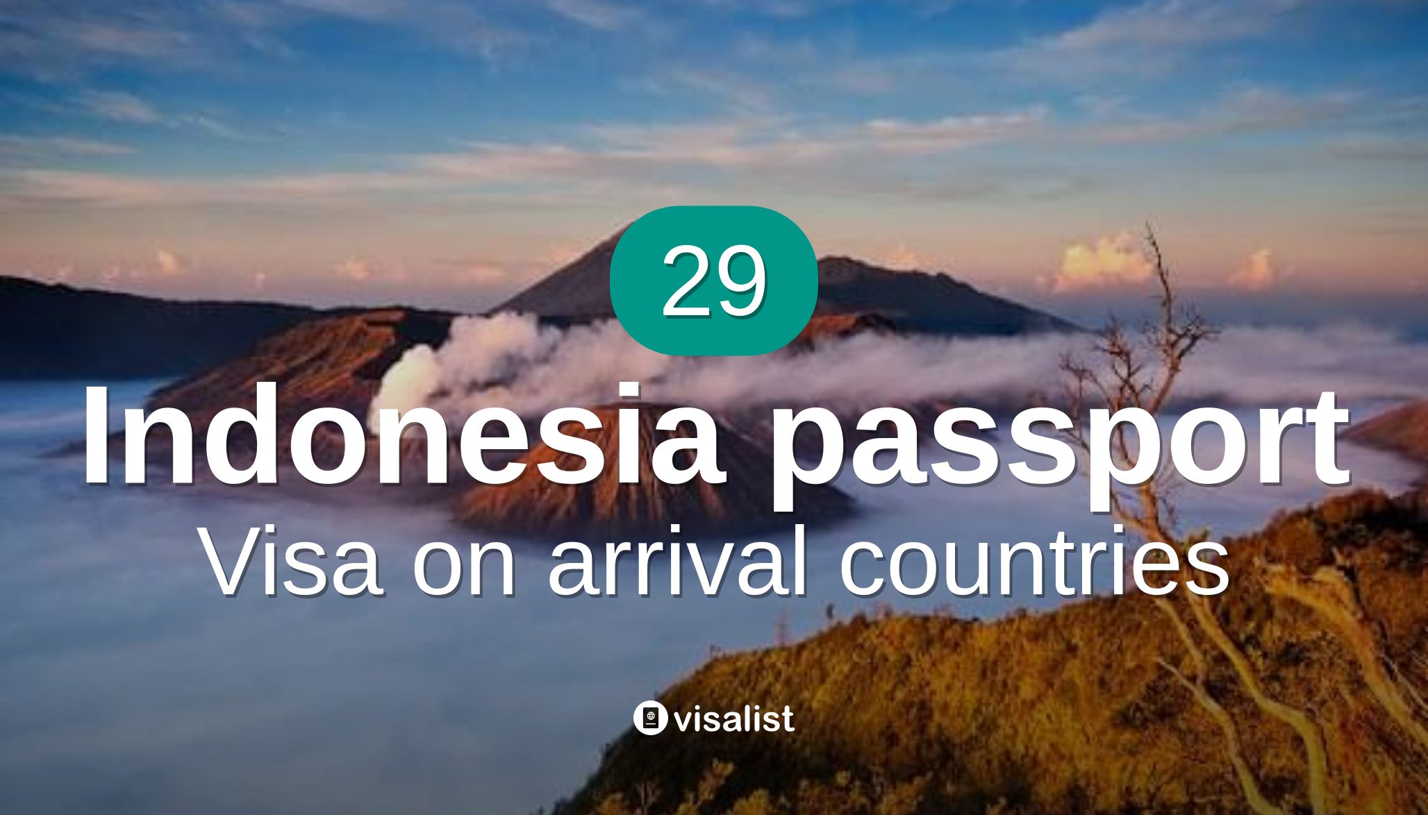 17 visa on arrival countries you can visit with Indonesia passport 2025 ...