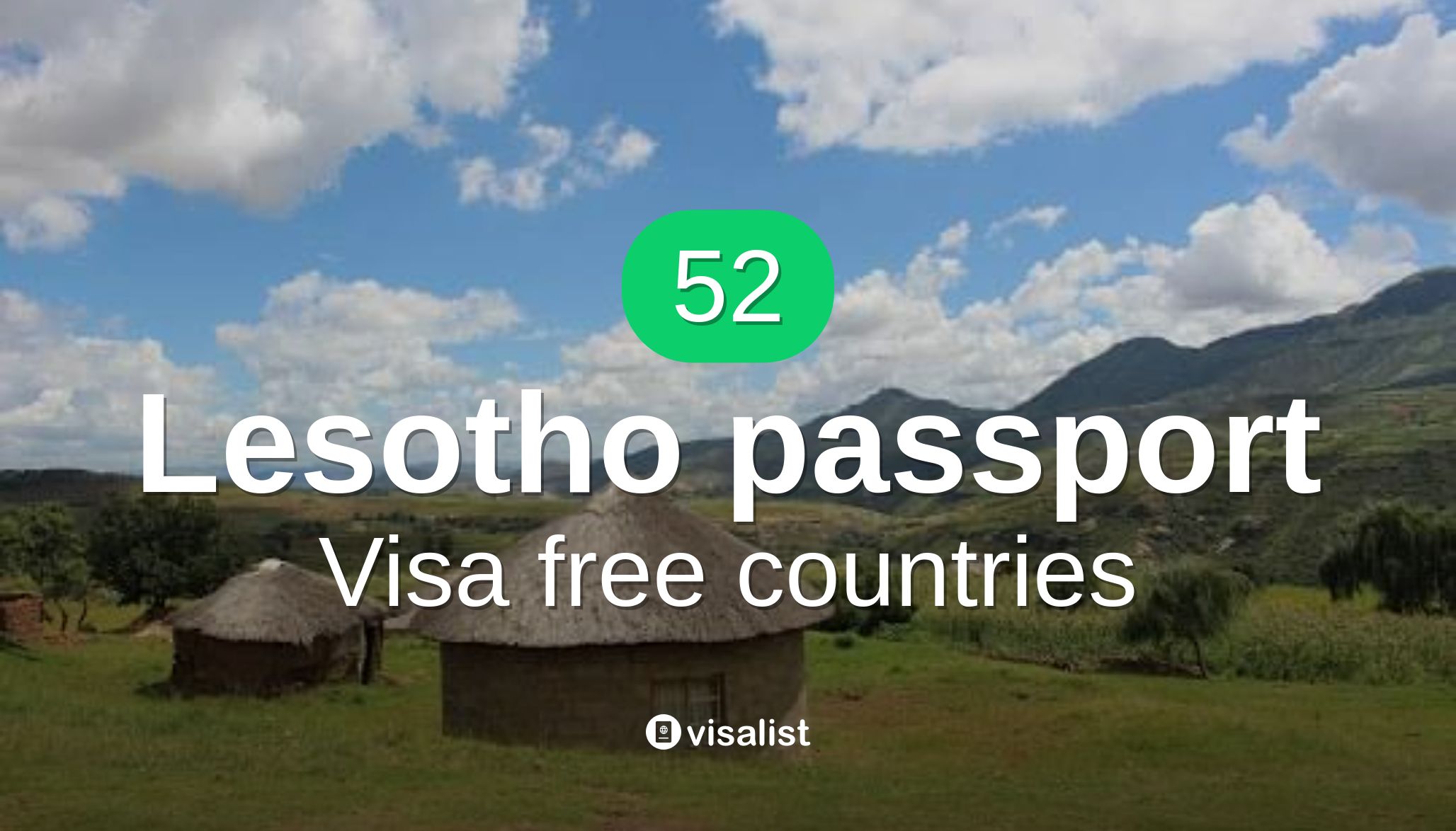 53 visa free countries you can visit with Lesotho passport 2025 - Visa List