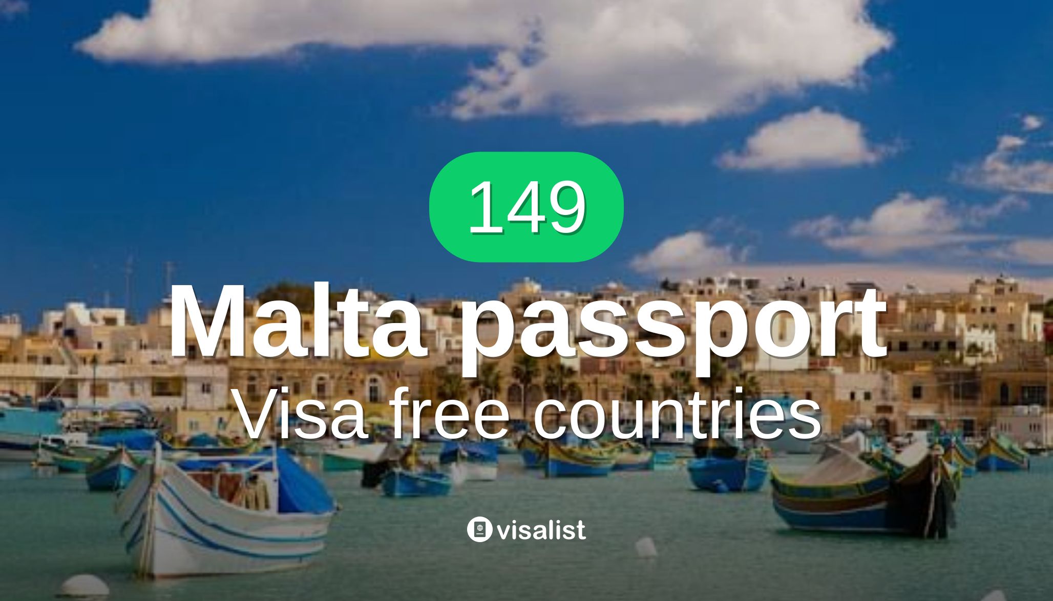 150 sem visto países com os quais você pode visitar Malta Passaporte ...