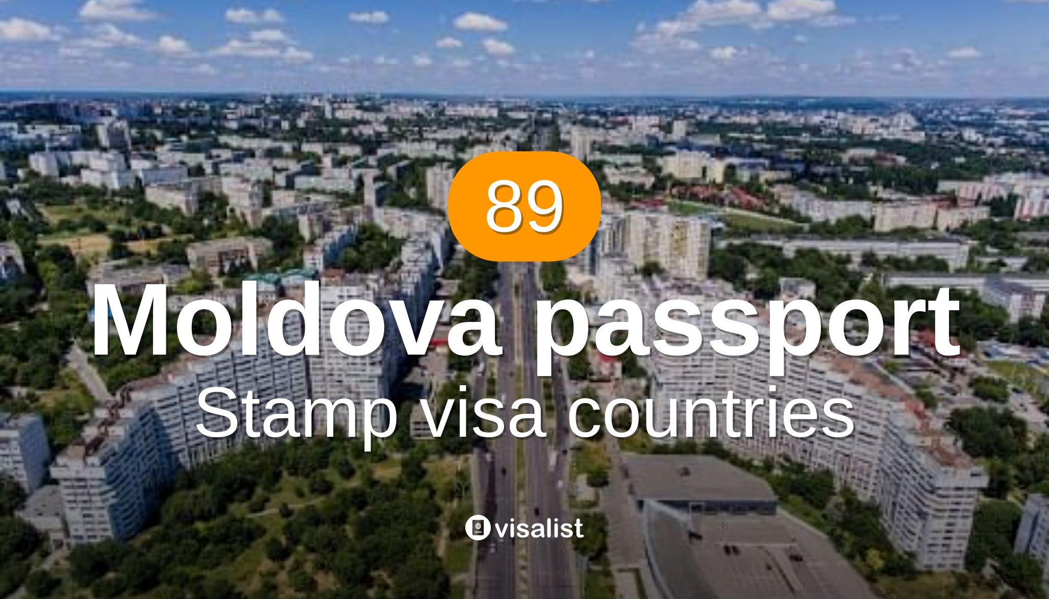 81 sticker visa countries you can visit with Moldova passport 2025 ...