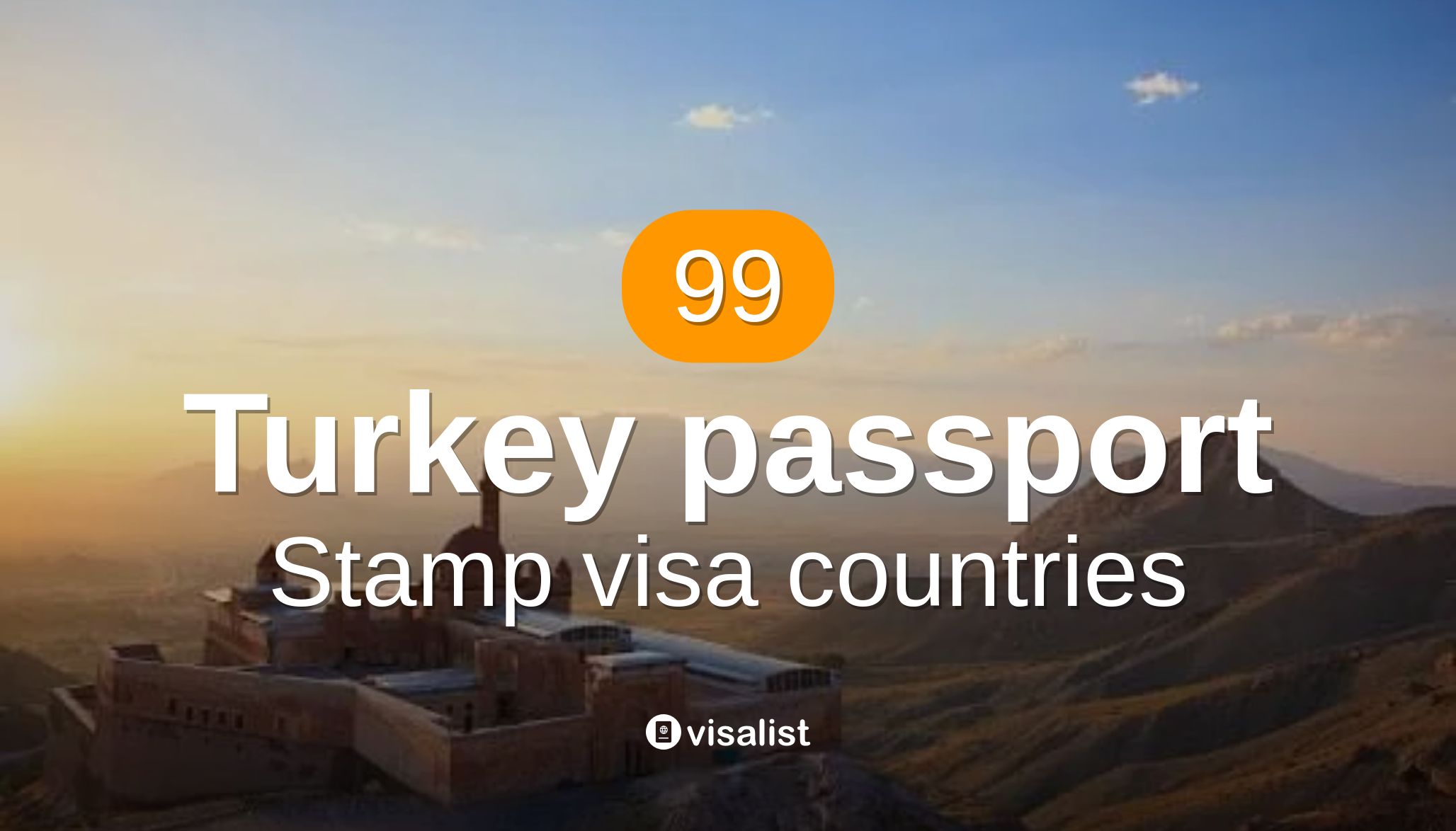 100 sticker visa countries you can visit with Turkey passport 2025 ...