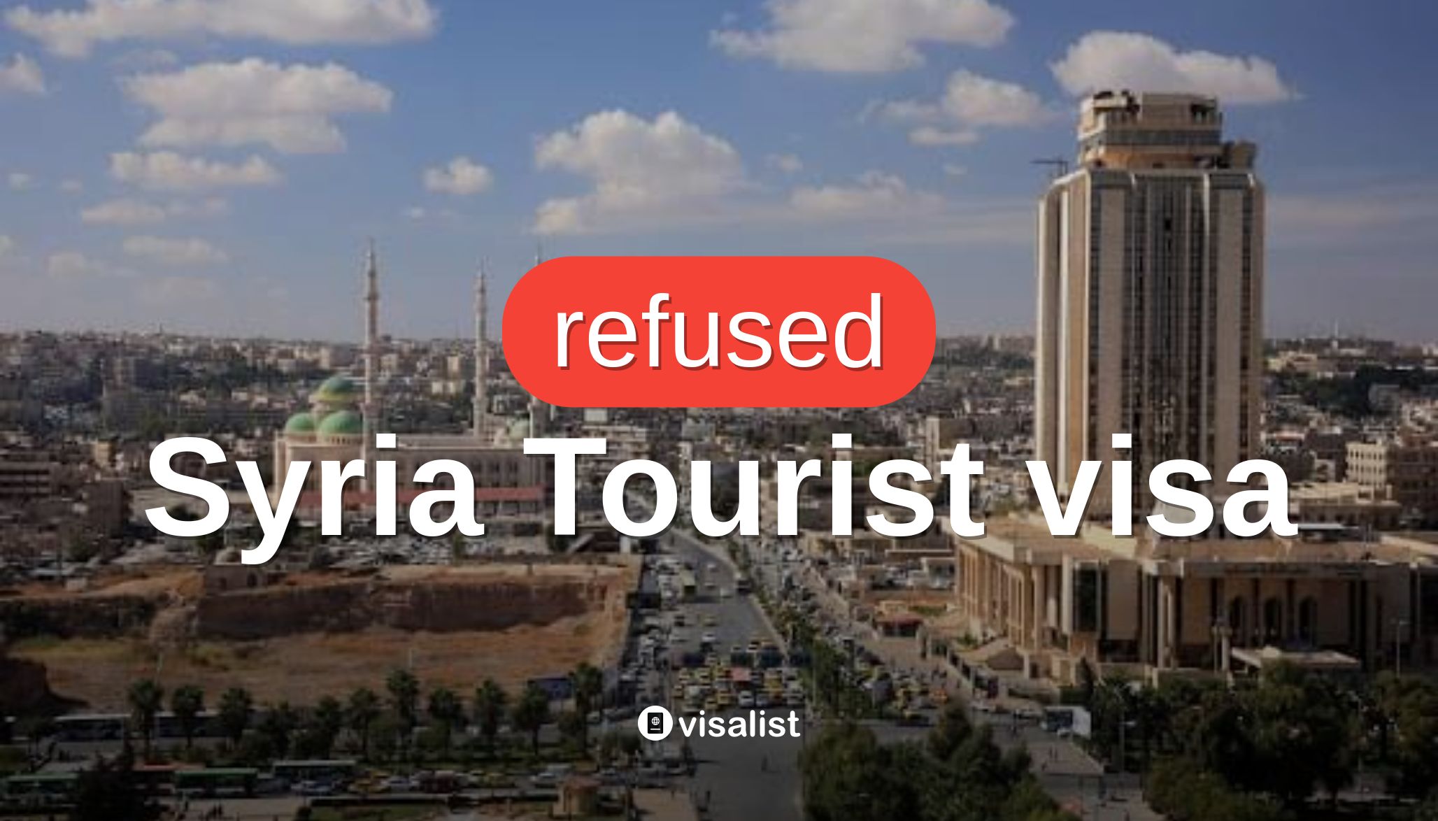 Syria Visa for Palestinian citizens 2025 - Visa List