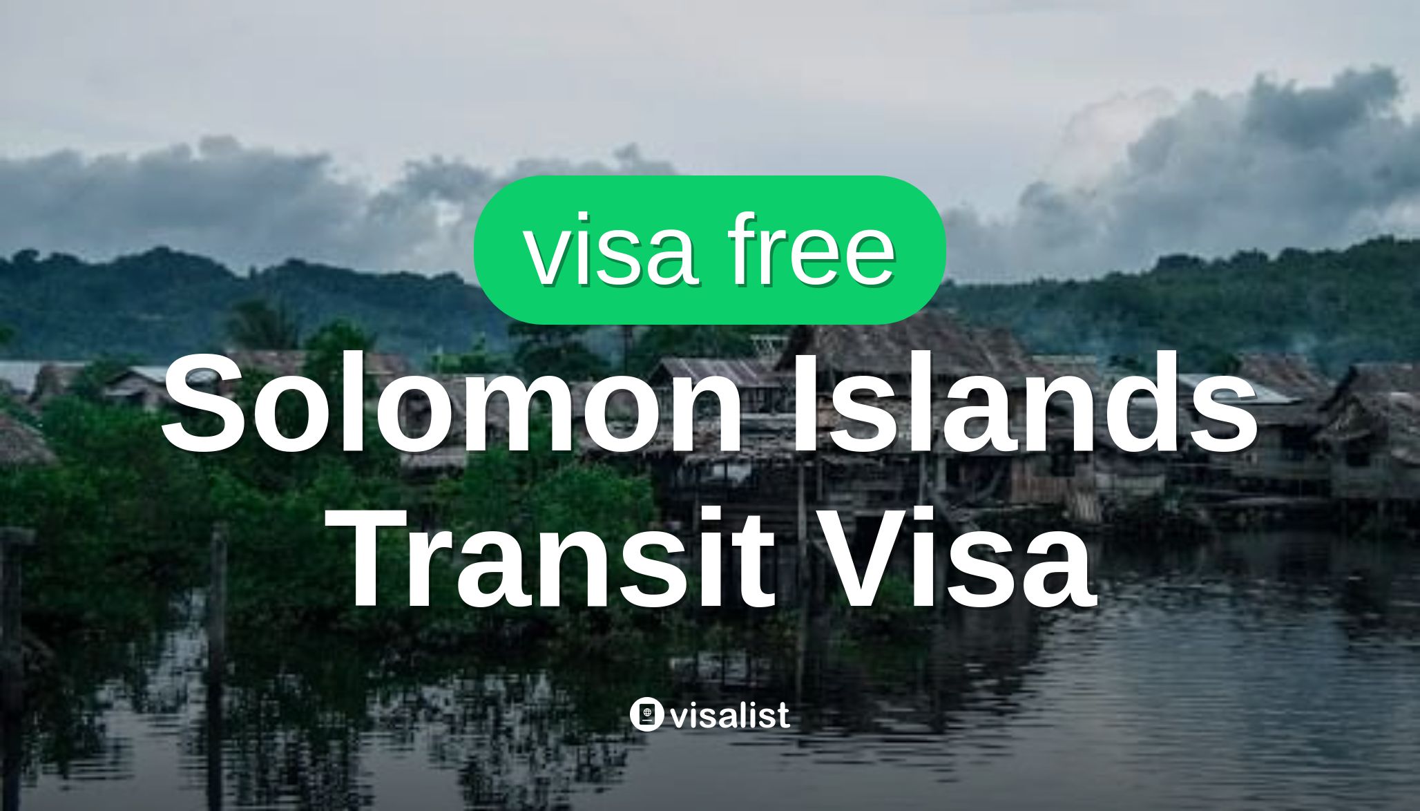 Solomon Islands Transit Visa for Senegal citizens 2025 - Visa List