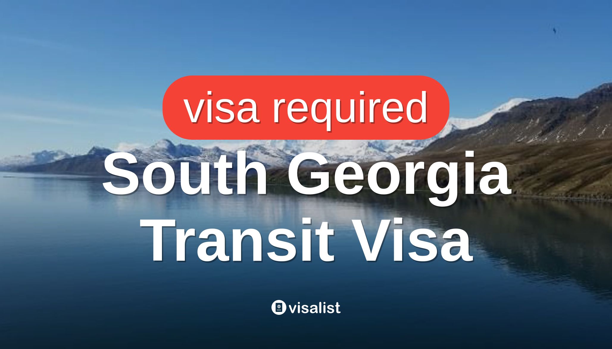 South Georgia and the South Sandwich Islands Transit Visa for Turks and ...